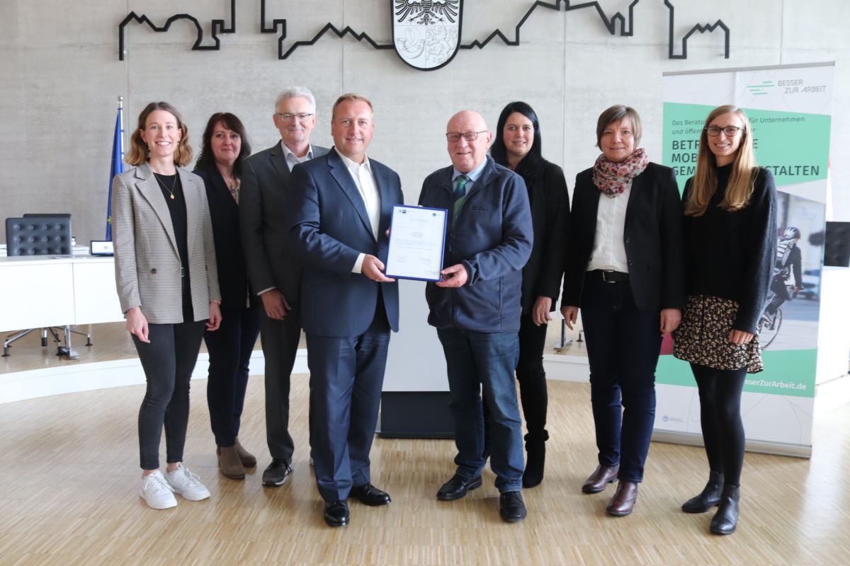 Lahn-Dill-Kreis ist als Arbeitgeber „Vorbildlich Mobil“ - Lahn-Dill-Kreis