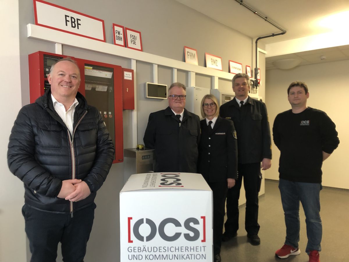 Neue Brandmeldeanlage zur Schulung von Feuerwehrkräften im Lahn-Dill-Kreis - Lahn-Dill-Kreis